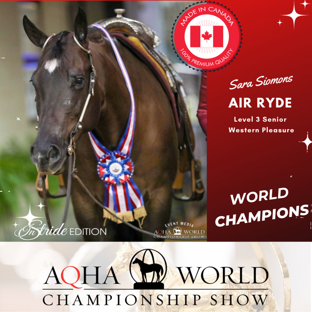 2023 AQHA World Show - Canadian Results - Canadian Quarter Horse ...